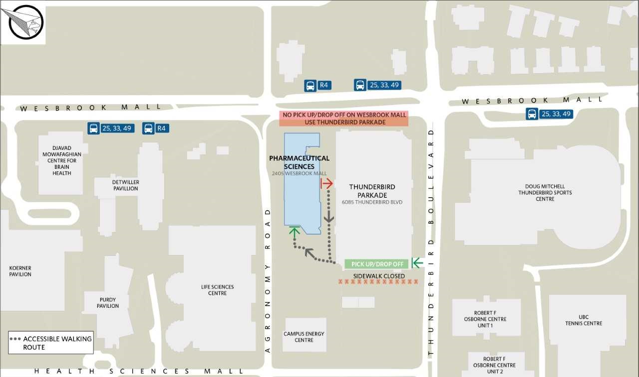 VCH Vaccination site opens at Pharmaceutical Sciences Building - Safety ...